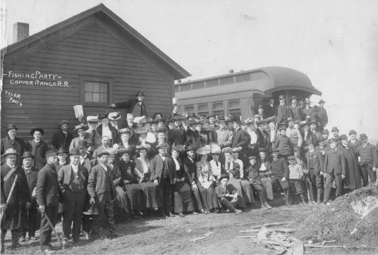 Here's a great image of the Copper Range RR...